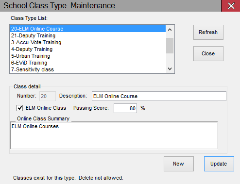 How to Create a Class Type